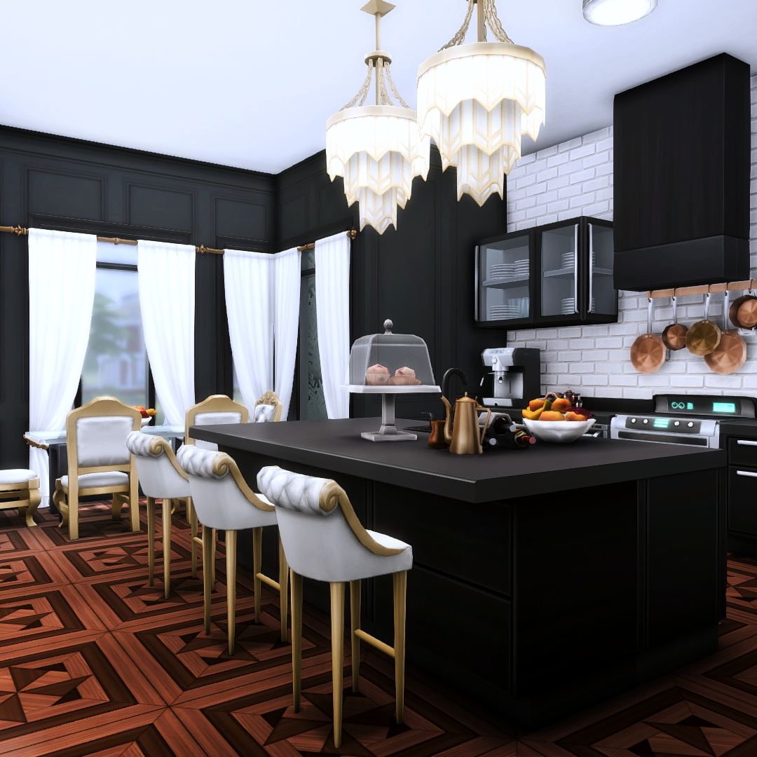 Simsational Designs: Goth Manor - A home makeover