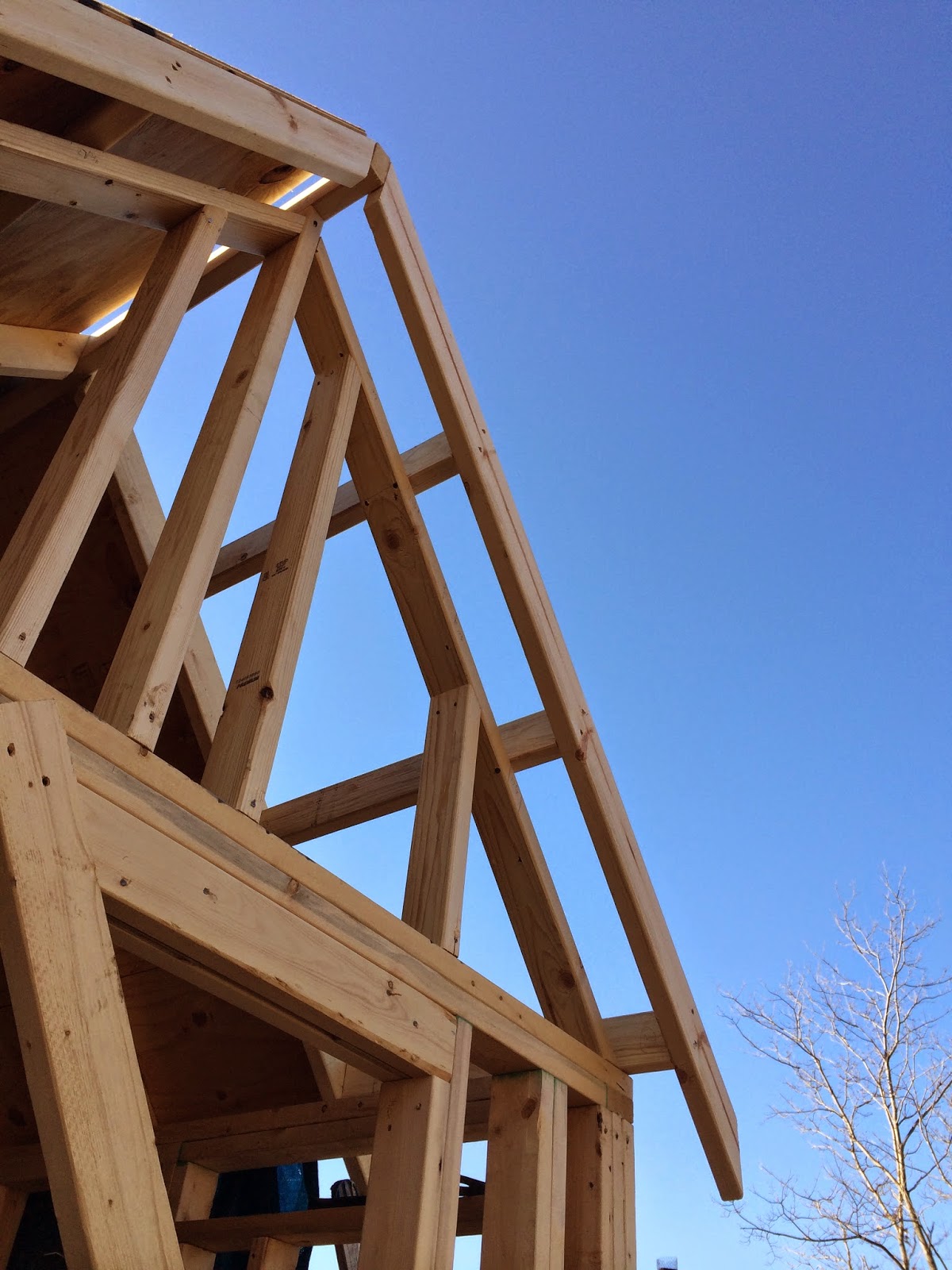 Building a Tiny House on Wheels: Update on progress: Overhangs ...