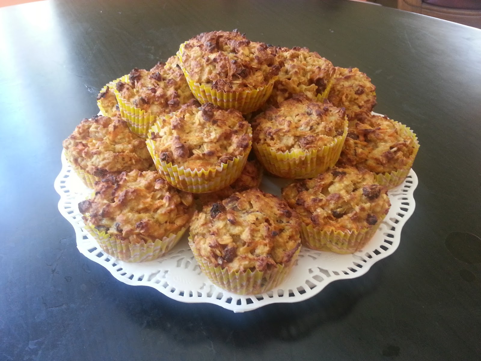 Kokkamine - minu kirg ja hobi: Banaani-porgandi muffinid