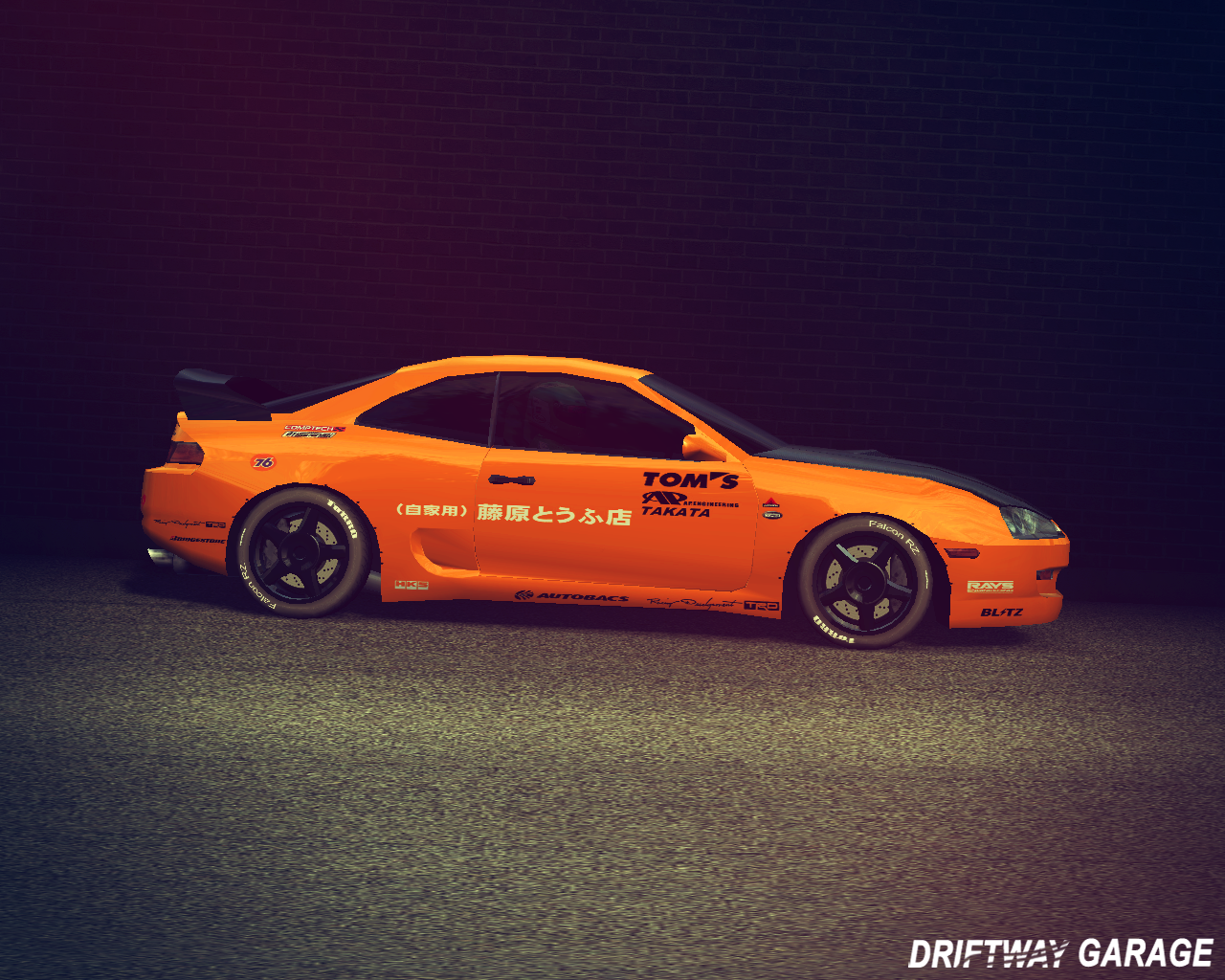 Rydsei Factory: LIVE FOR SPEED: RB4 Skin - Neon Supra