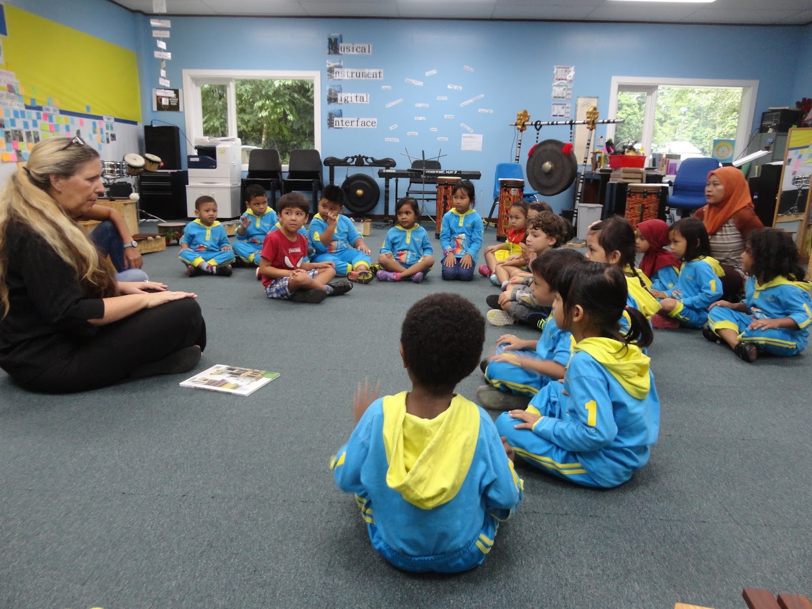 MZS Kuala Kencana Pre-Kindergarten Class: Music Integration with YPJ