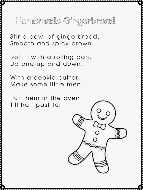 Joyful Learning In KC: Gingerbread Poems and Thinking Maps