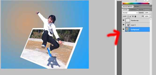 Photoshop Tips Tricks and Tutorials (Photoshoplogger): A person jumping ...