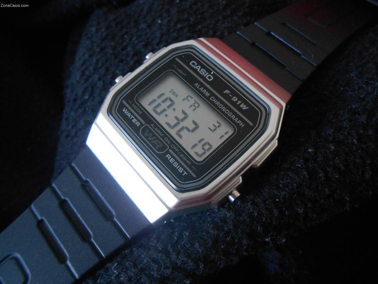 Zona Casio: Prueba: Casio F-91-WM. Vuelve "el grande"