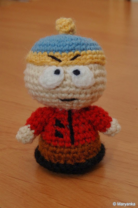 Crochet Toys and Barbie/Doll Clothes: South Park Cartman Pattern