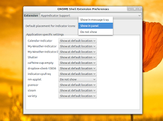 AppIndicator Support For GNOME Shell With A New Extension ~ Web Upd8 ...