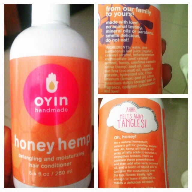 Oyin Handmade Honey Hemp Conditioner Has Captured My Heart! - KL's Naturals