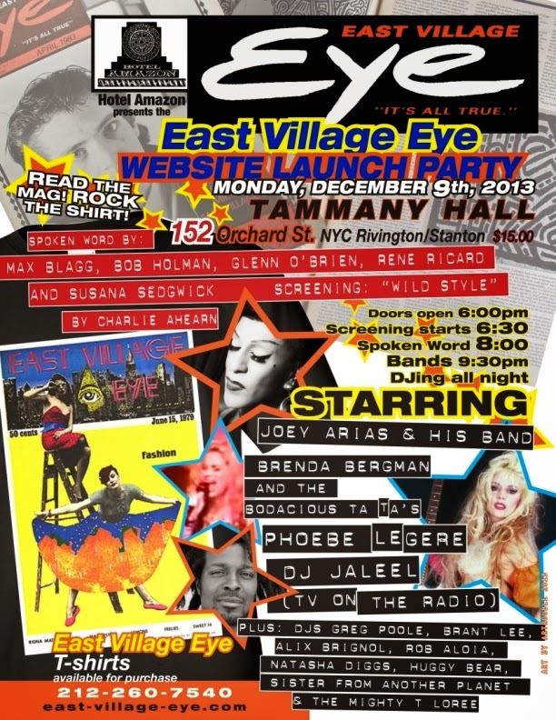 EV Grieve: Website launch party for the East Village Eye