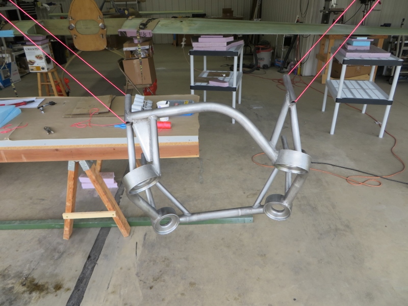 The Long EZ Build: Engine mount paint