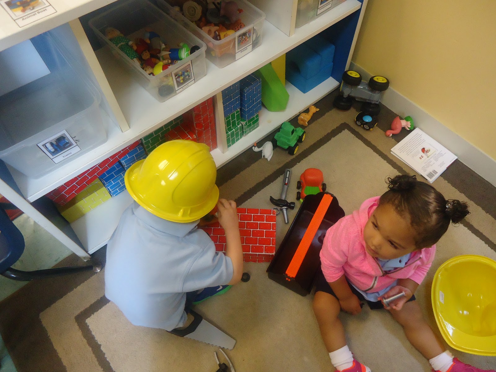 Welcome to the HH Toddler Classroom!: Dramatic Play: Construction Workers