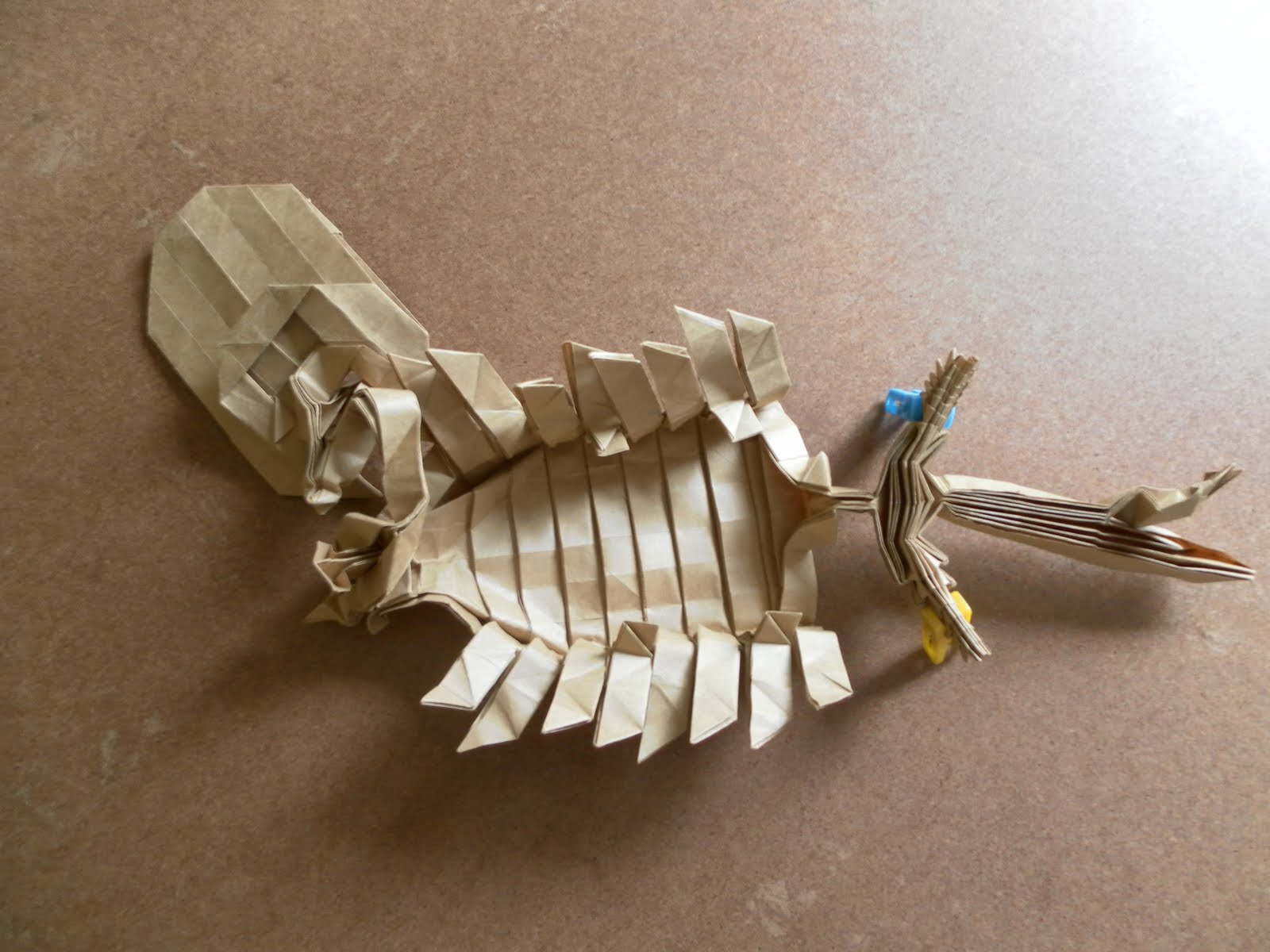 Mariano-Mi mundo el Origami: Black Forest Cuckoo Clock