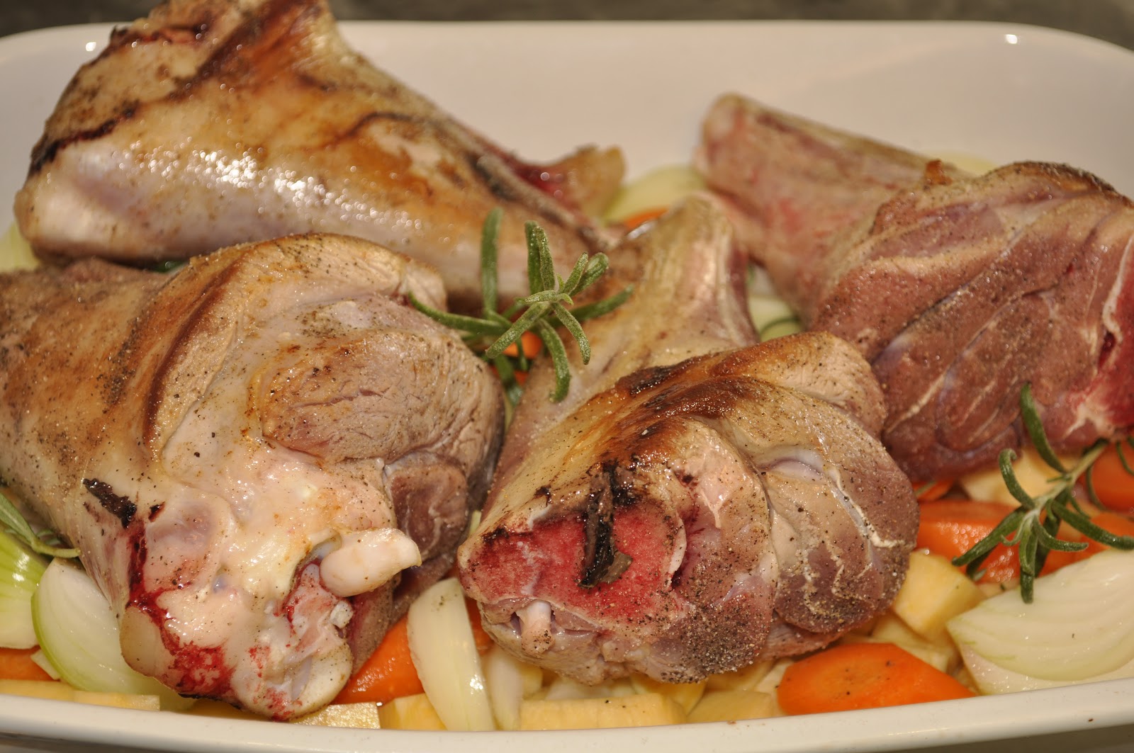 Anne Karins Mat og Vin: Braisert lammeskank