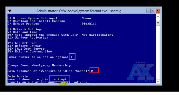 15 Perintah Pada Sconfig Windows Server 2012 - Mansya Tech