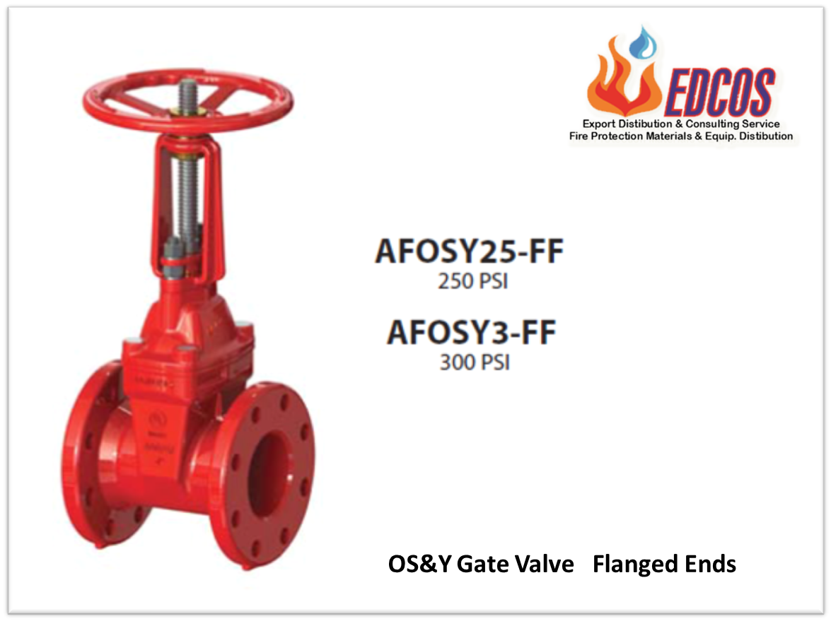 Edcos Fire Protection Equipment: Válvula de compuerta OS&Y - OS&Y Gate ...