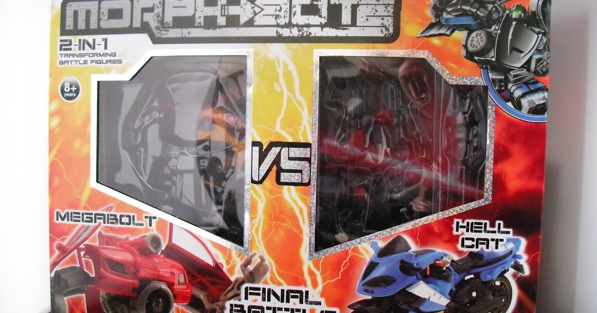 The HEXdidn't... TransFormers Collection Blog: MorphBots Final Battle Megabolt vs Hell Cat (aka ...