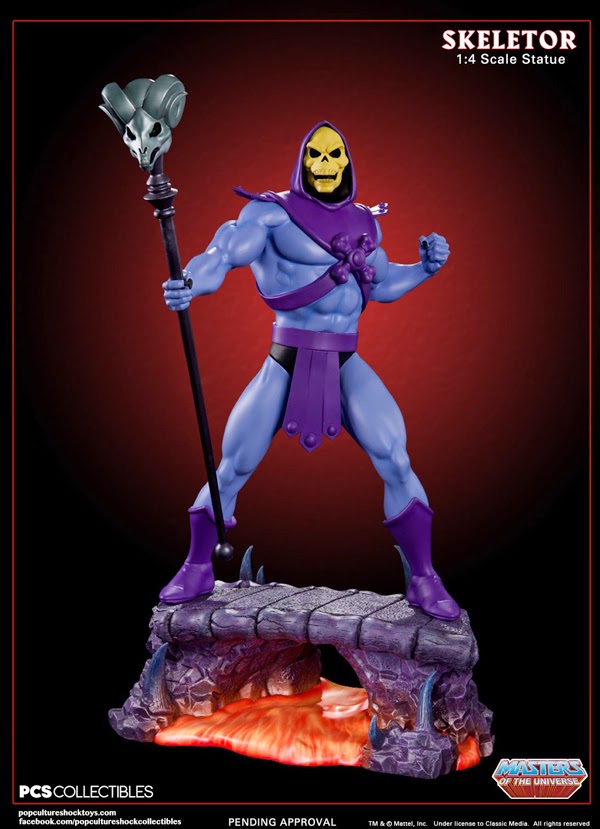 Masters Of The Universe - Skeletor 1/4 (POP Culture Shock Collectibles)