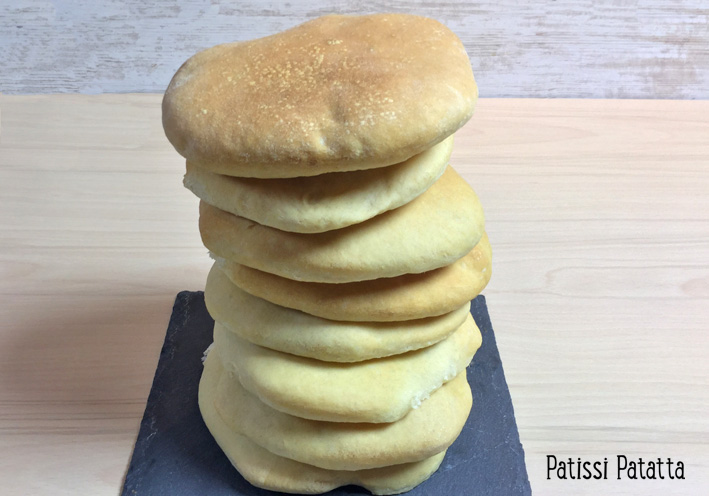 patissi patatta: Pains pita