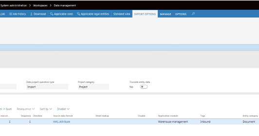 Somari su AX: D365 Process Inbound ASN