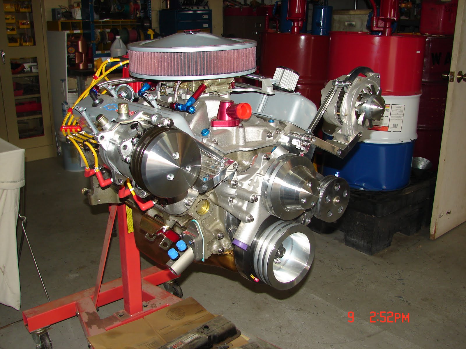 A Very Unique 1977 Chevy Nova Concours: The Engine