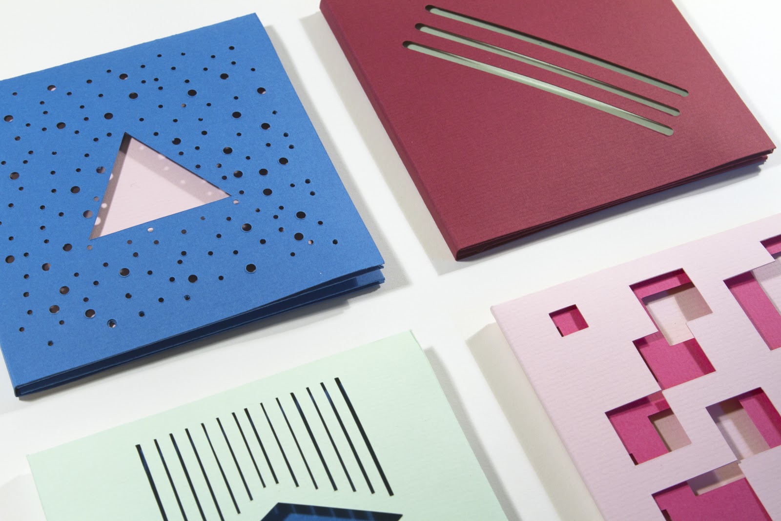Illustrations and Paper Cut Outs: CD Cases