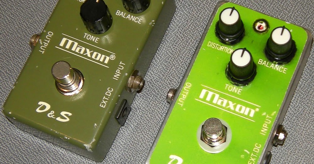 音響的電子工作: MAXON D＆SⅡ っぽい物を作ってみた。