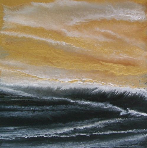 Daily Painters Abstract Gallery: "Be Still and Know III" Original ...