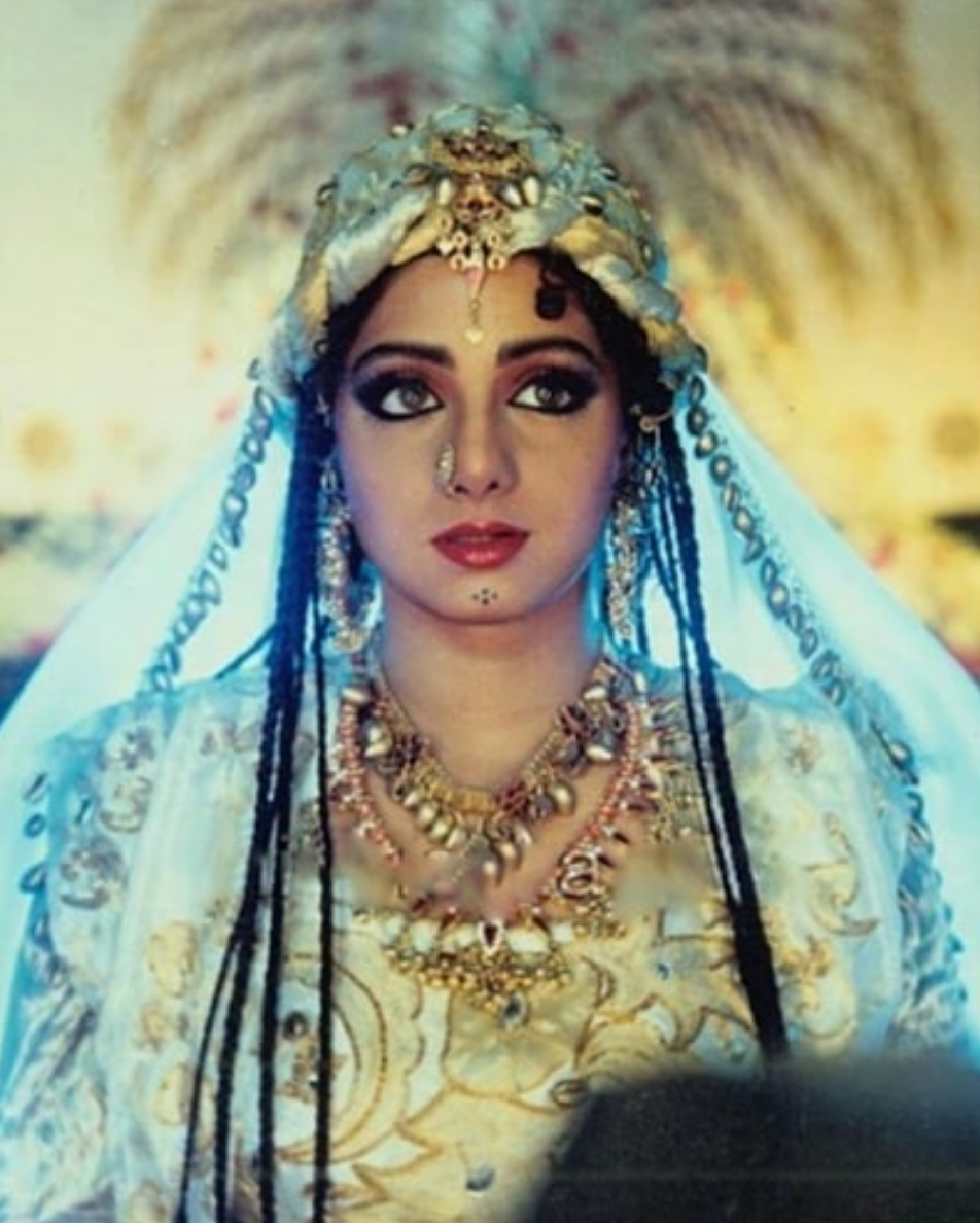 Sridevi: Behind the Scenes: Khuda Gawah (1992): Sridevi and Amitabh ...