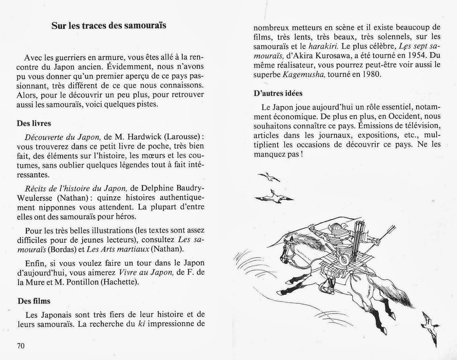 Leçons de choses: Les Samouraïs dans l'ancien Japon (Jacques Josselin)