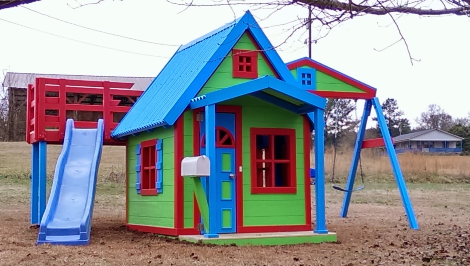 Imagine THAT! Playhouses & More...: The "Dr. Suess Colors" Playhouse