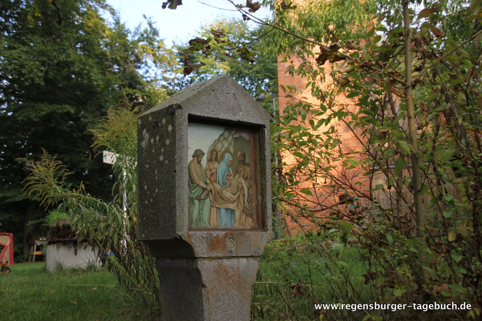 Regensburger Tagebuch: Am Schloßberg in Regenstauf