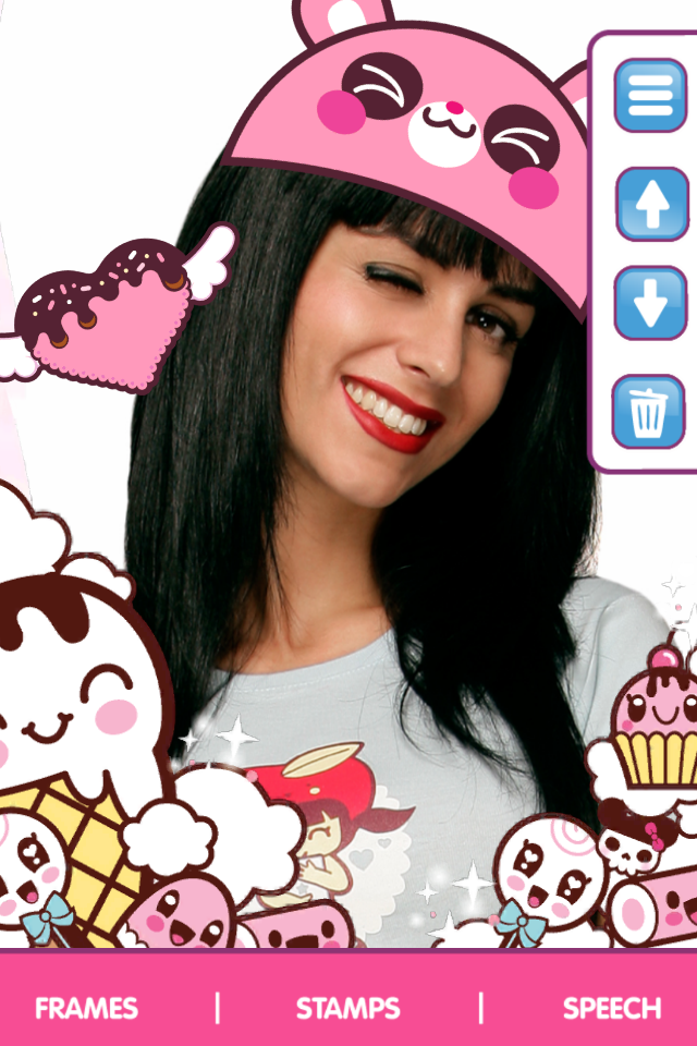 Purikura on your iphone! Charuca Purikura