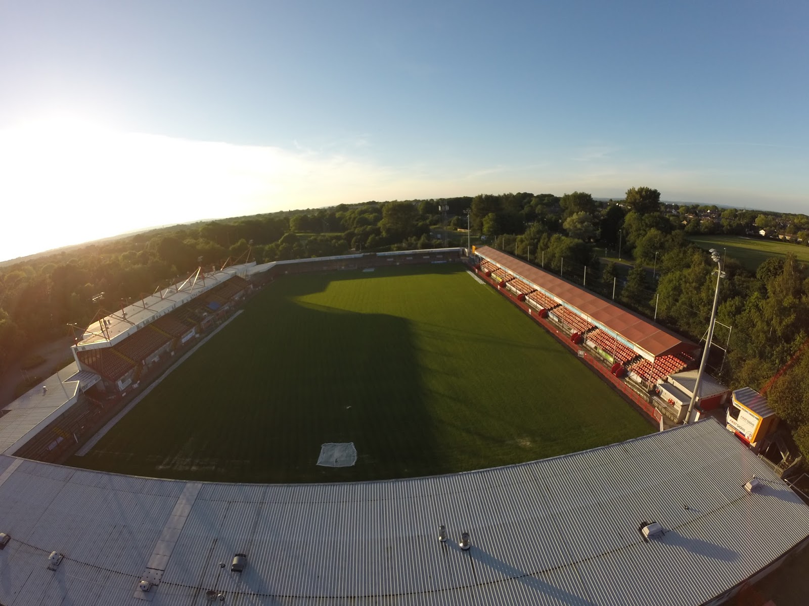 Aerial Britain: FOURTEEN PICTURES: Broadfield Stadium, Crawley Town FC ...