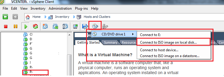 Techies Sphere: How to connect local disk ISO image to a Virtual ...