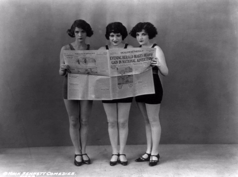 Pictures of Mack Sennett's Bathing Beauties From Between the 1910s and ...