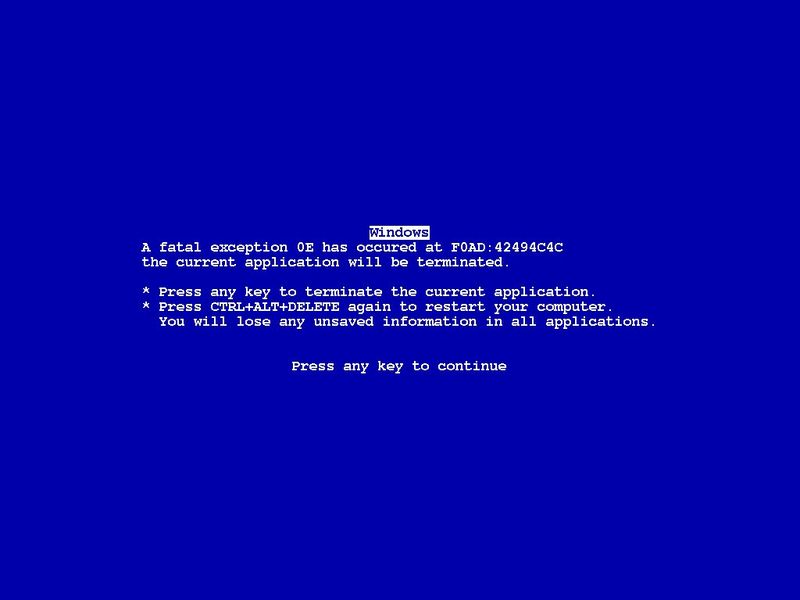 Just click download: BLUESCREEN | BLUE SCREEN OF DEATH