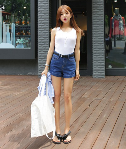 [11Street] Basic Button-Up Tank Top | KSTYLICK - Latest Korean Fashion ...