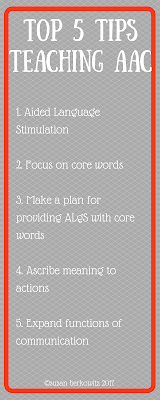 Top 5 Tips for Teaching AAC | Kidz Learn Language