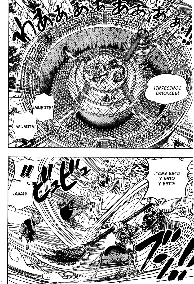 One Piece Manga Capitulo 519. Actitud de rey ~ ParaisoGrandLine