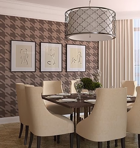 Eye For Design: Decorating With Houndstooth