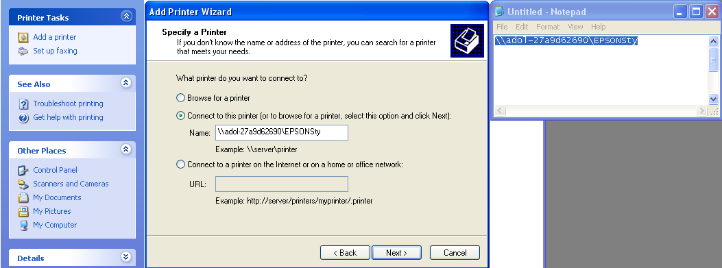 CARA SHARING PRINTER DARI KOMPUTER SERVER KE CLIENT | SHARING AND SHARE ...