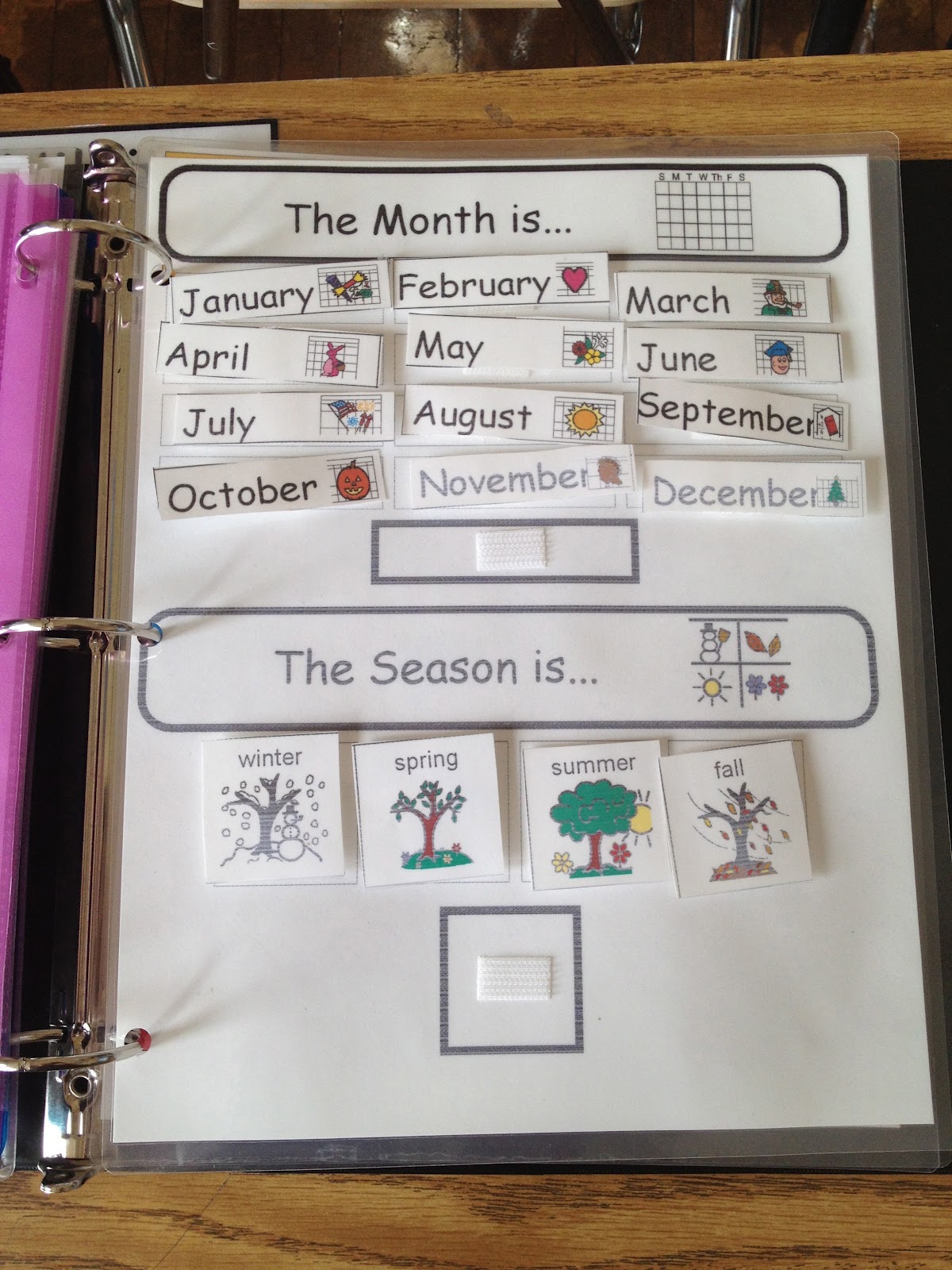 Autism Tank: Morning Work Binders