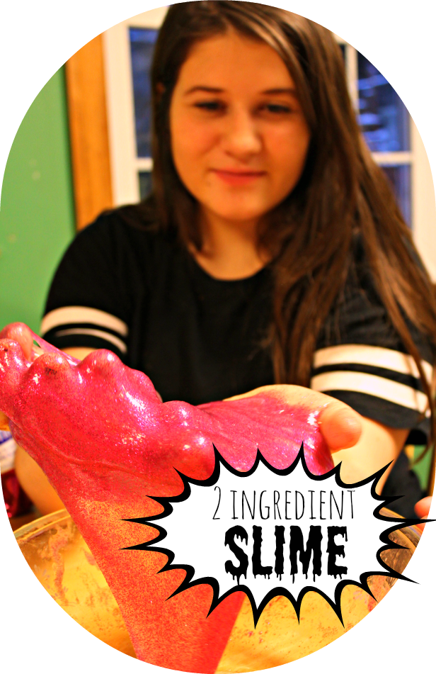 Moments of Mommyhood: Easy Two Ingredient Slime