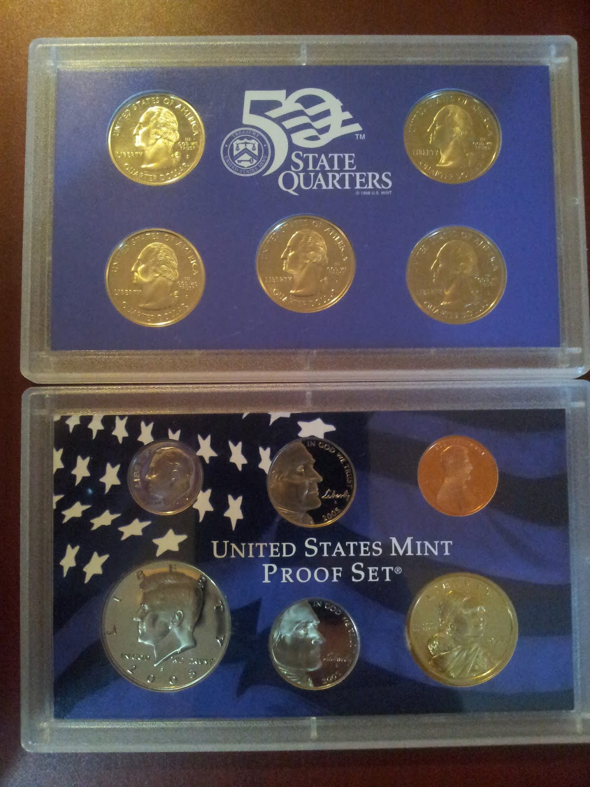 Set de prueba de Casa de Moneda de los Estados Unidos