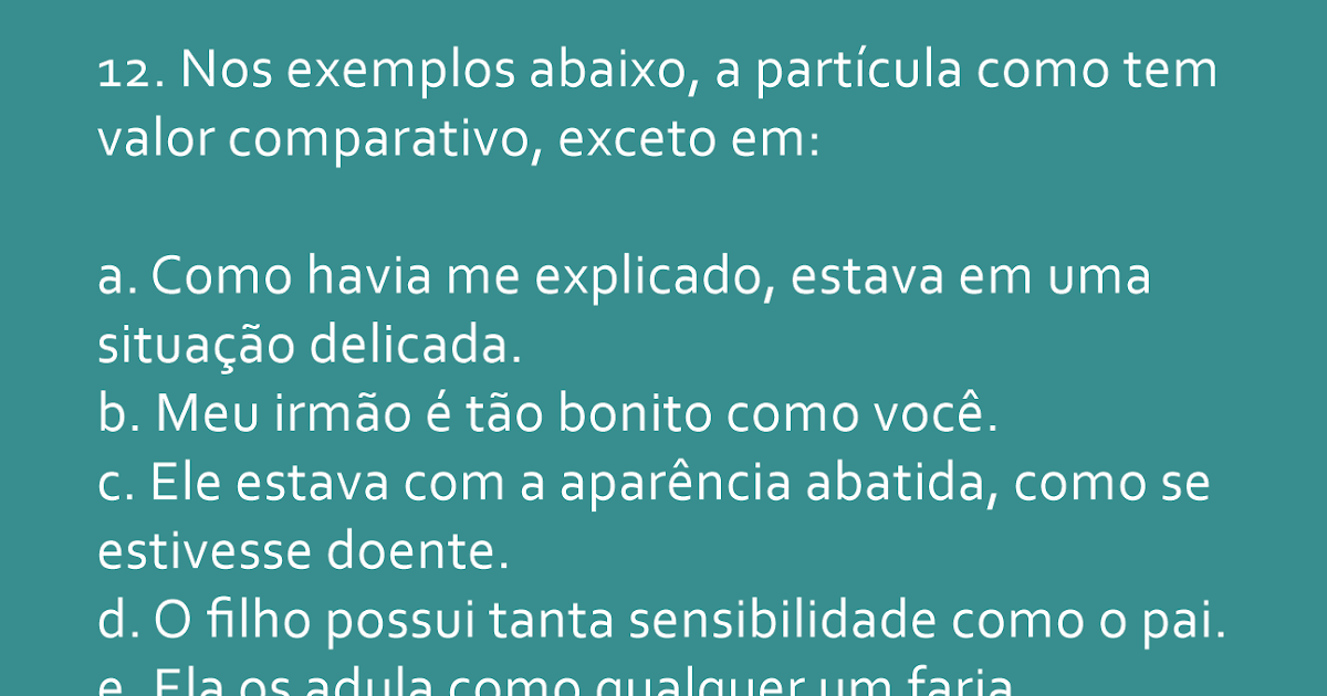 As Expressões Em Negrito Correspondem A Um Adjetivo Exceto Em - LIBRAIN