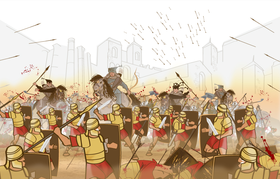 Ricardo Howards: ROMANOS VS BÁRBAROS