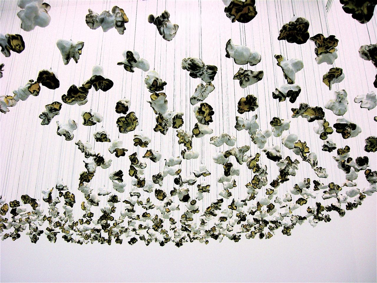 Nuvole, pop corn e volute di fumo - Pae White - ATP DIARY