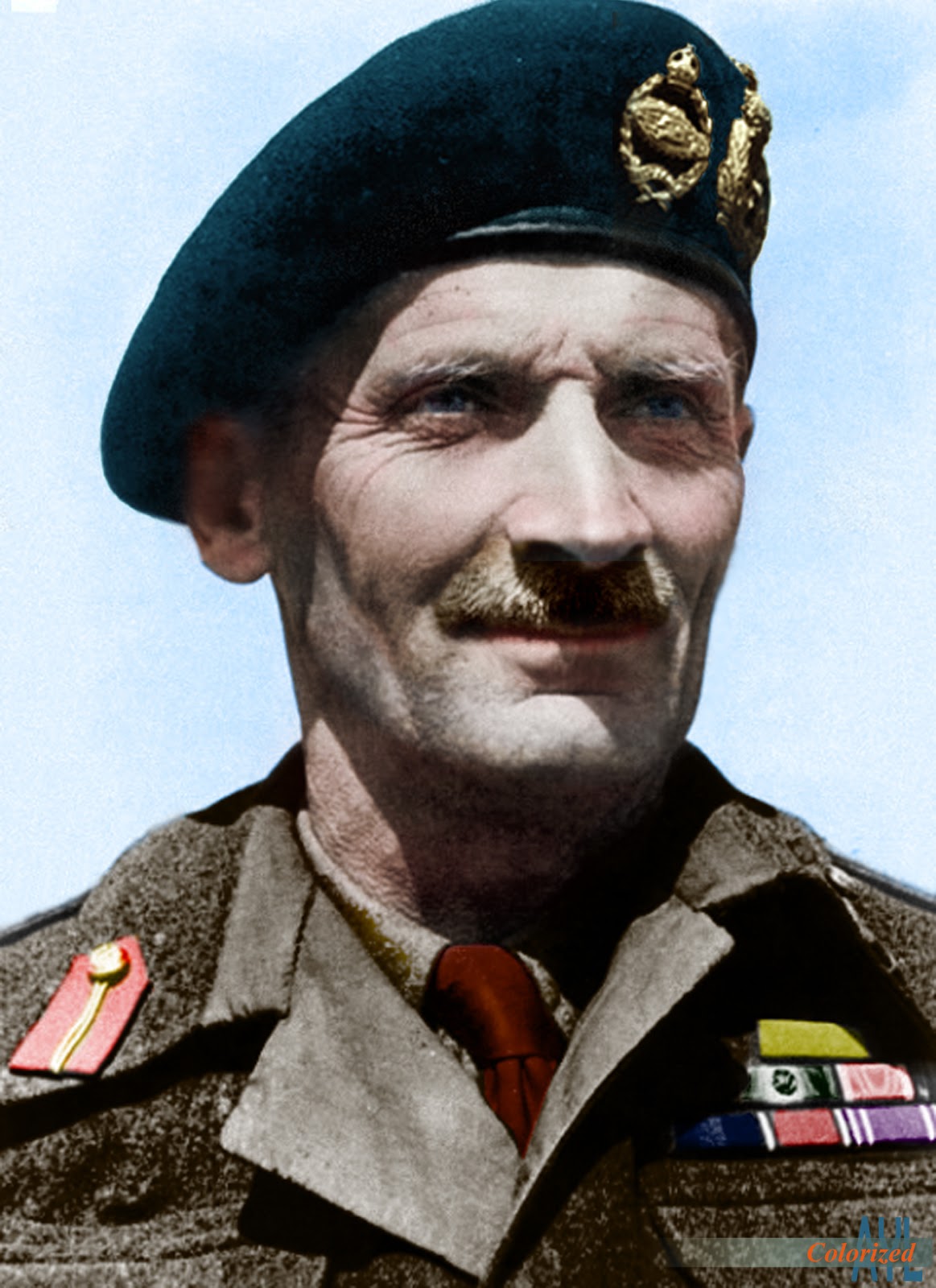 Colors for a Bygone Era: General Bernard Montgomery (1887 - 1976 ...