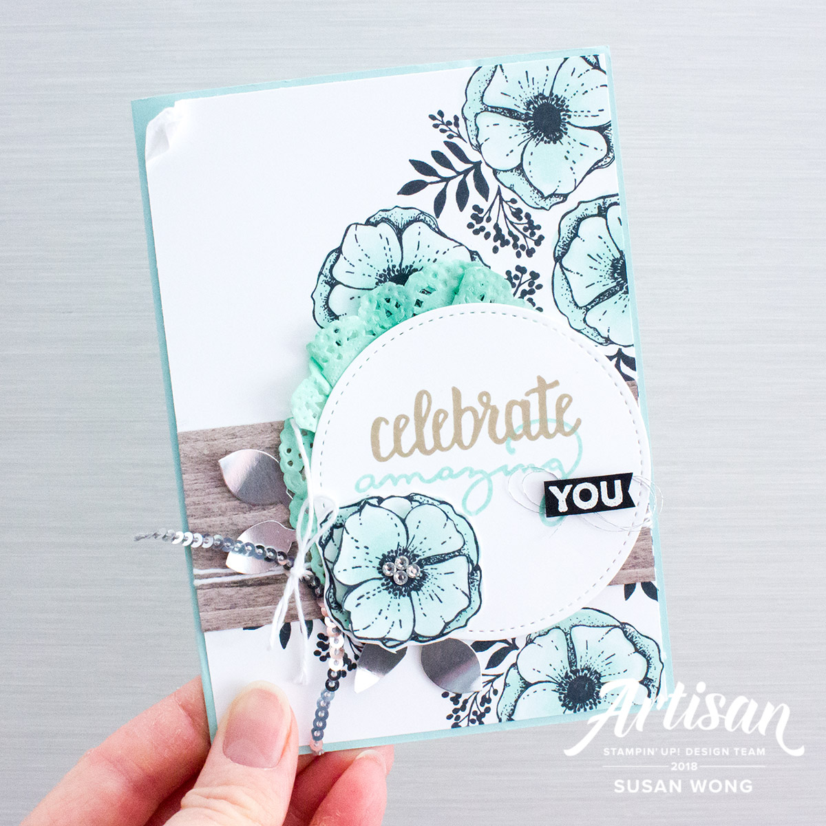 Amazing You - Stampin' Up! Artisan Blog Hop