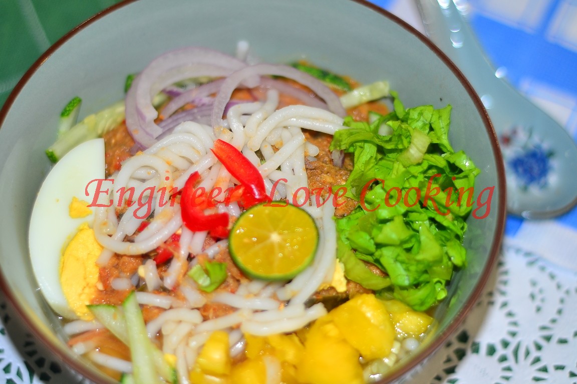 Engineers Love Cooking: LAKSA PENANG / PENANG LAKSA