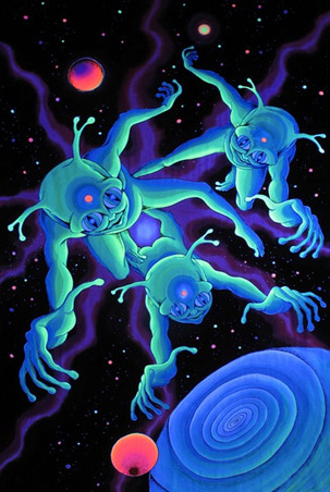 36 Amazing Psychedelic Blacklight Posters